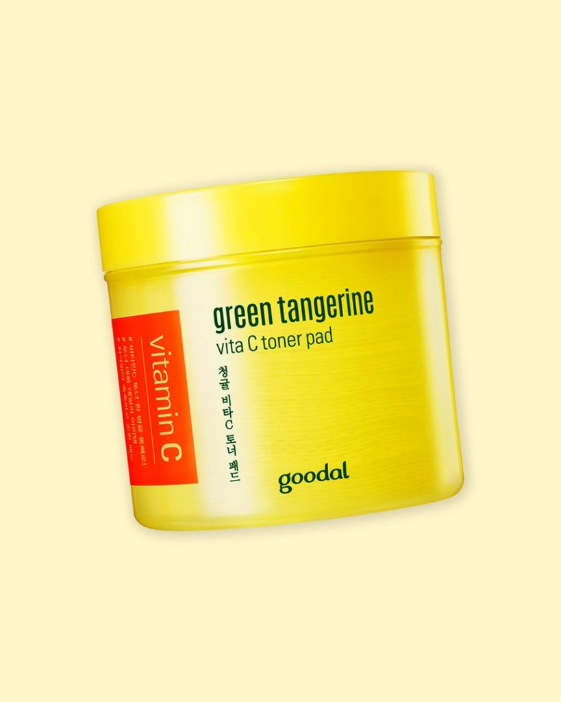 GOODAL - Green Tangerine Vita C Toner Pad - KOYO Cosmetics